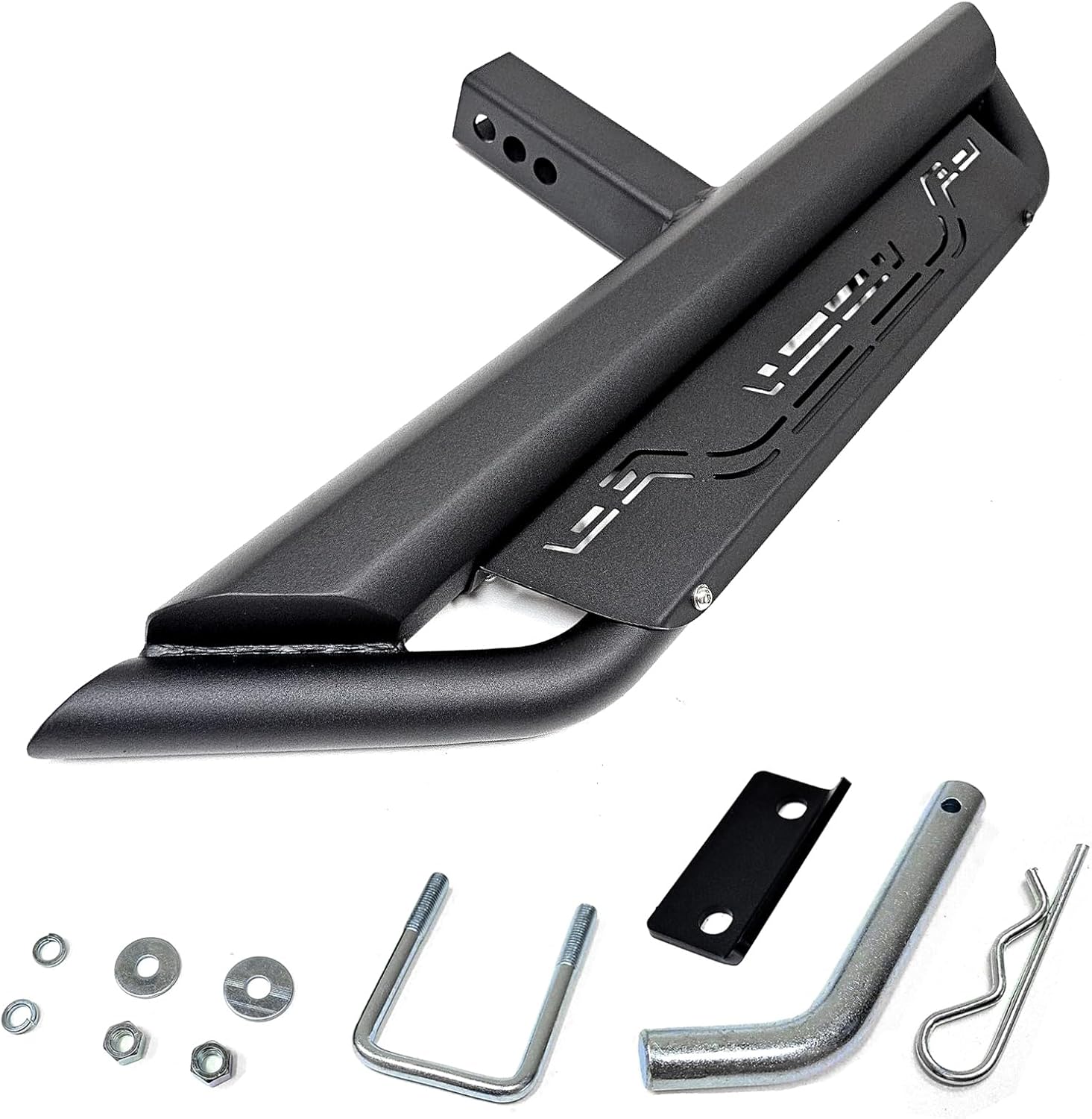 Amazon.com: Matte Black Powder Coat 36" Extended Laser Cut Pattern Anti ...