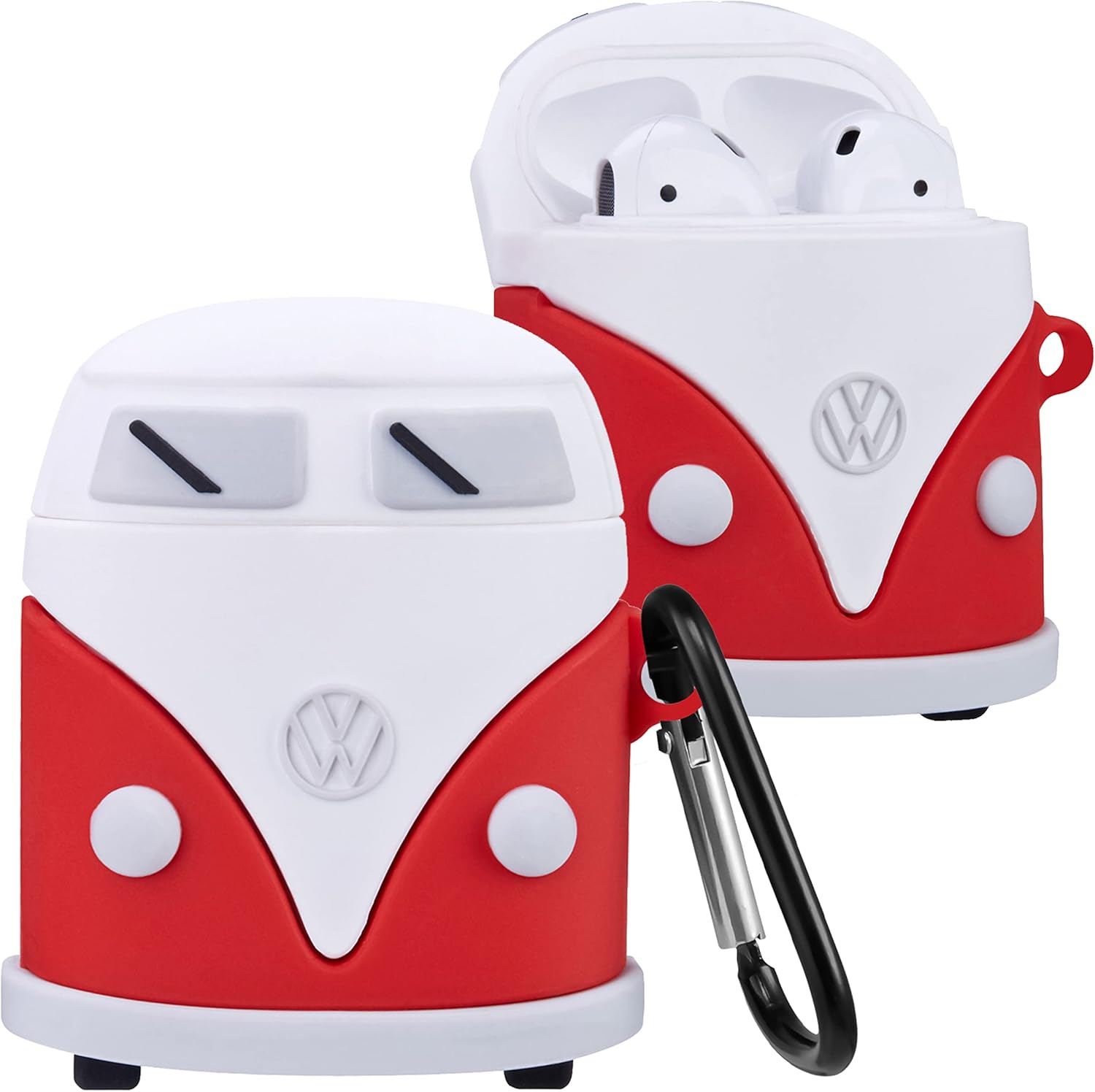 Amazon.com: JoySolar for Airpod 1&2 Case Cute Cartoon 3D Soft Silicone ...