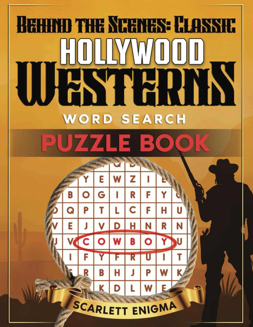 Amazon.com: Behind The Scenes: Classic Hollywood Westerns Word Search ...