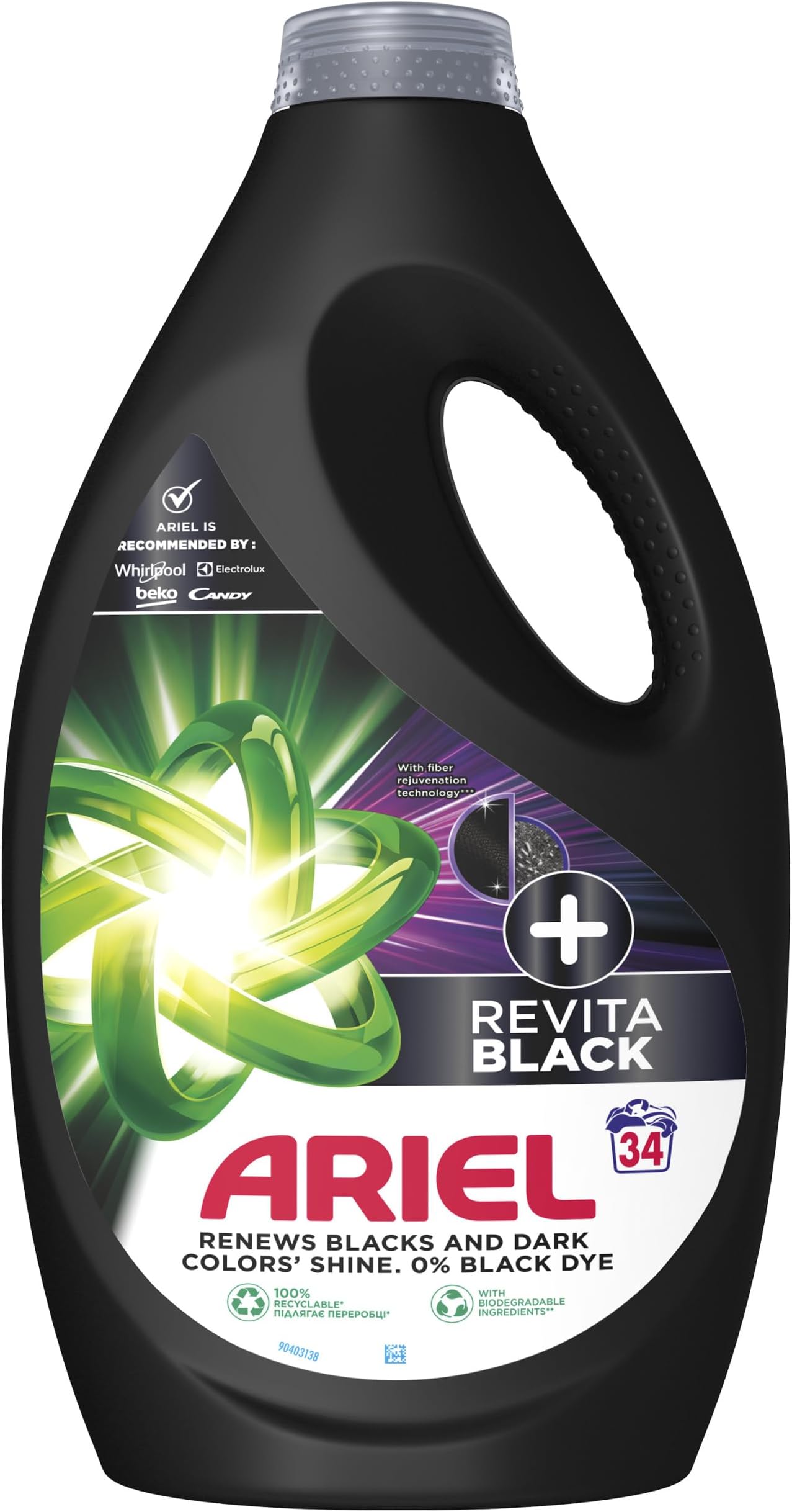 Amazon.com: Ariel Liquid Detergent Front Load - 2L | Removes 7 day ...