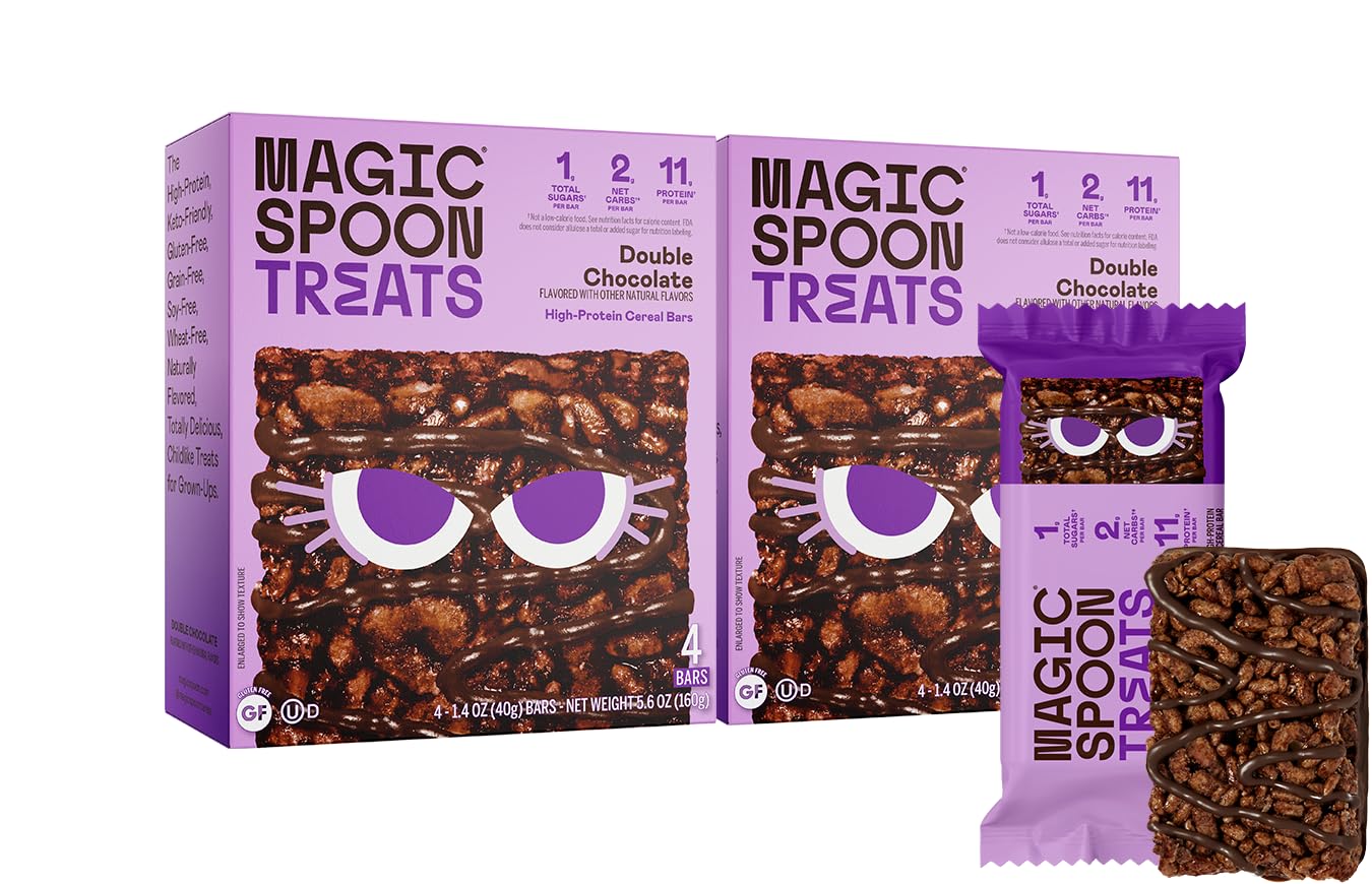 Amazon.com: MAGIC SPOON Treats I High Protein Bars I Low Carb I Keto ...
