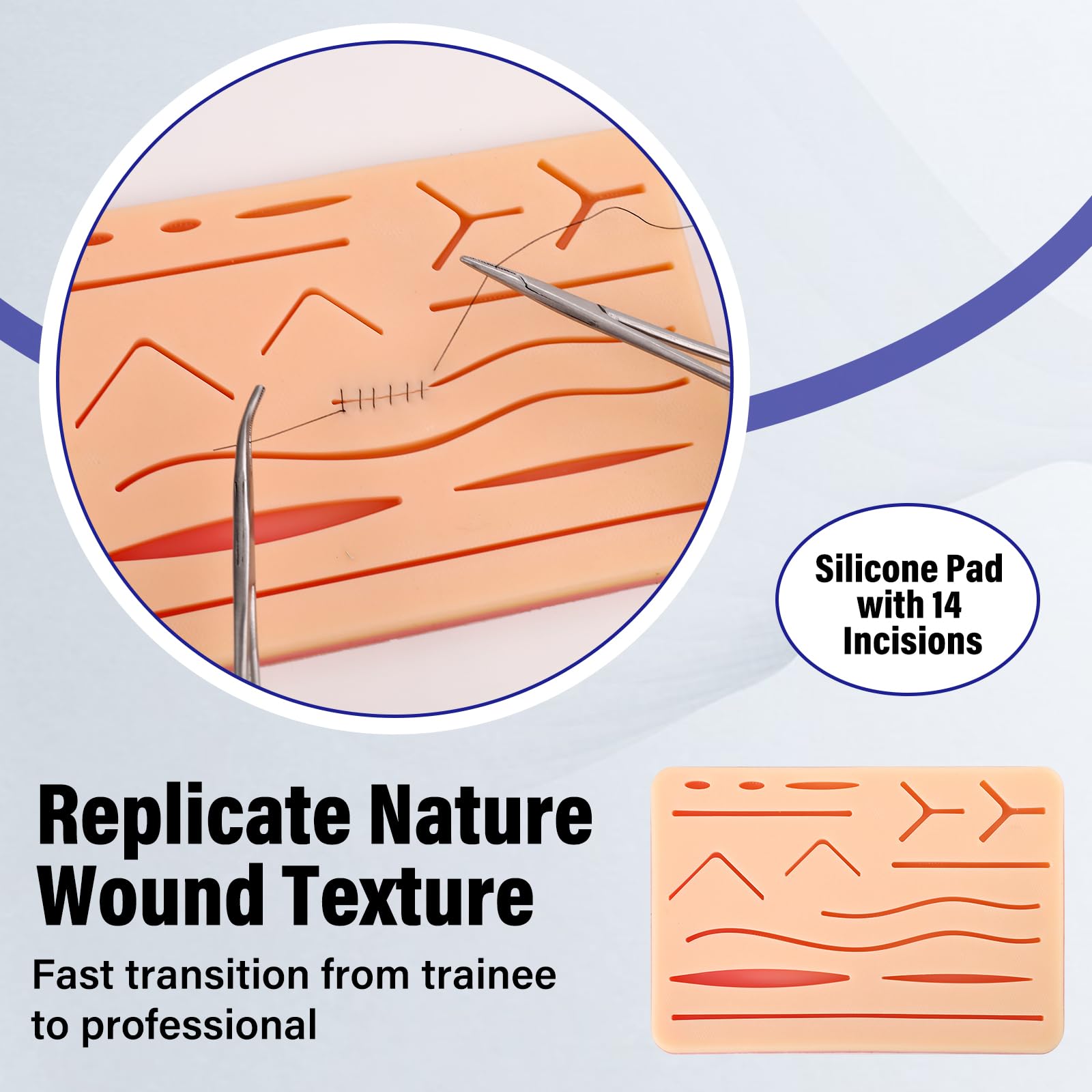 Snapklik.com : 41 Pieces Suture Practice Kit For Medical Students ...
