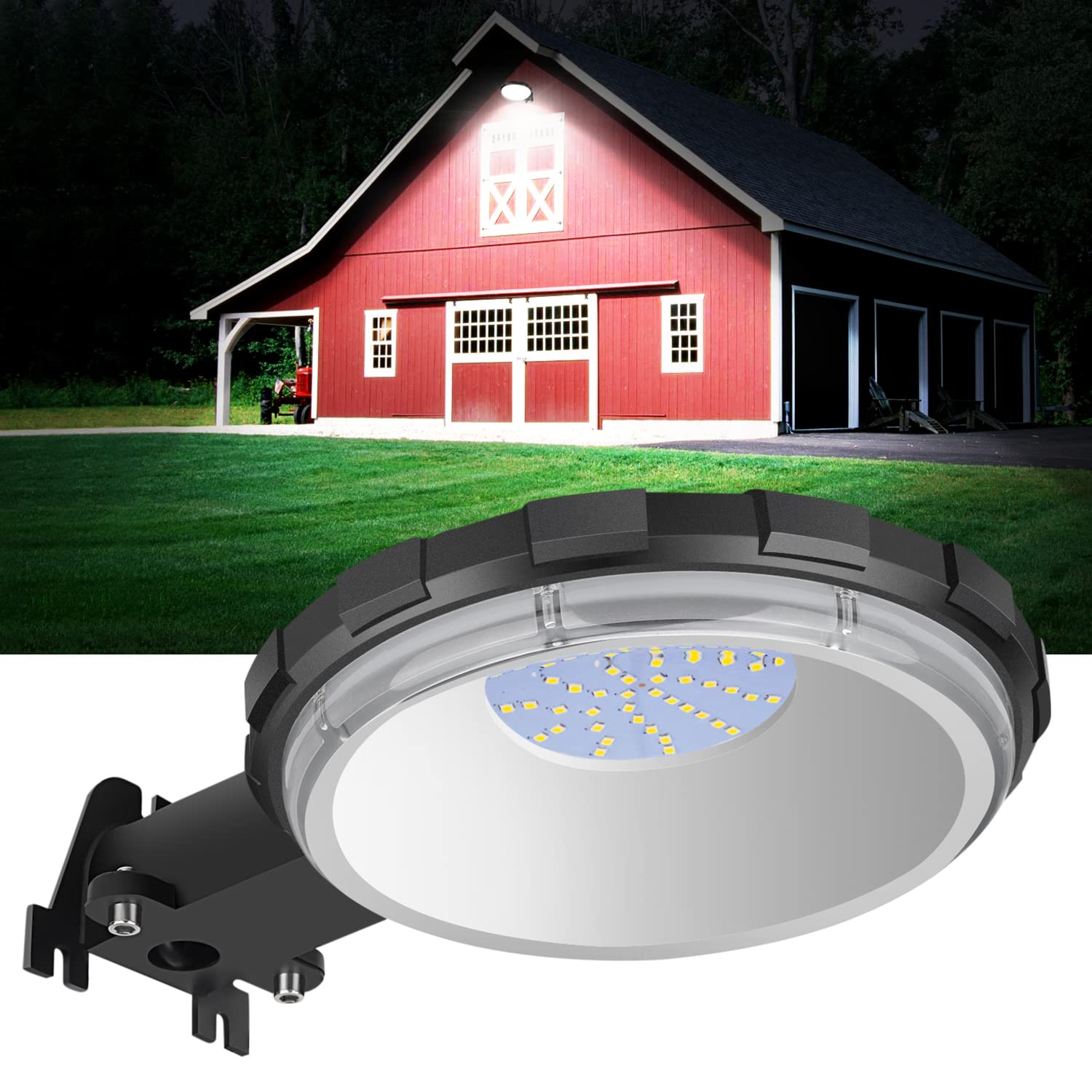 Snapklik.com : LED Barn Light, Dusk To Dawn Outdoor Lighting