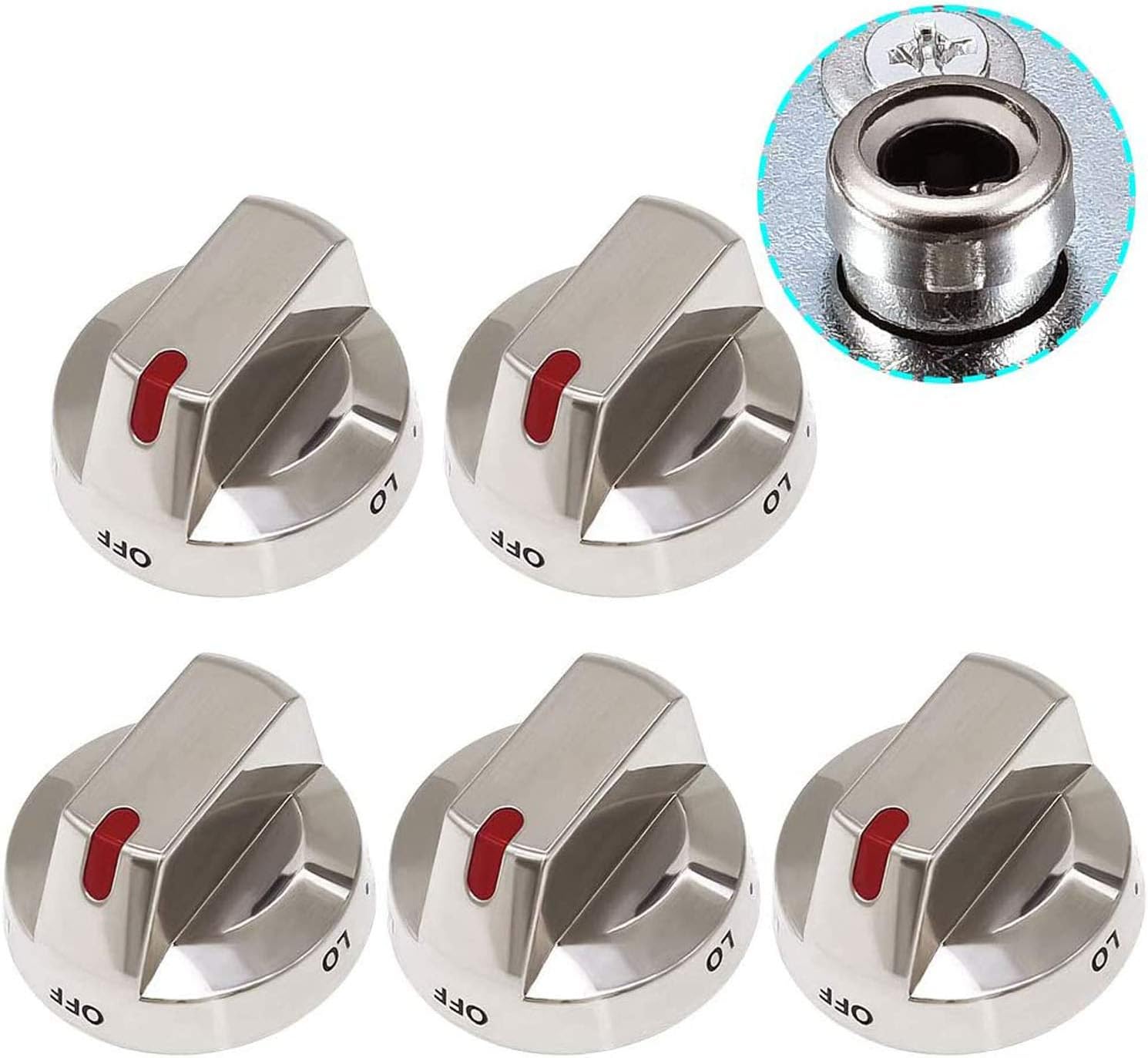 Amazon Romalon Dg64 00473a Burner Control Dial Knob With Metal