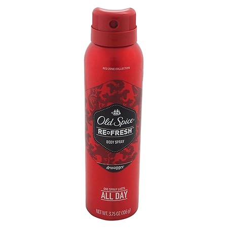 Amazon.com: Old Spice Red Zone Swagger Men's Body Spray 3.75 Ounce ...