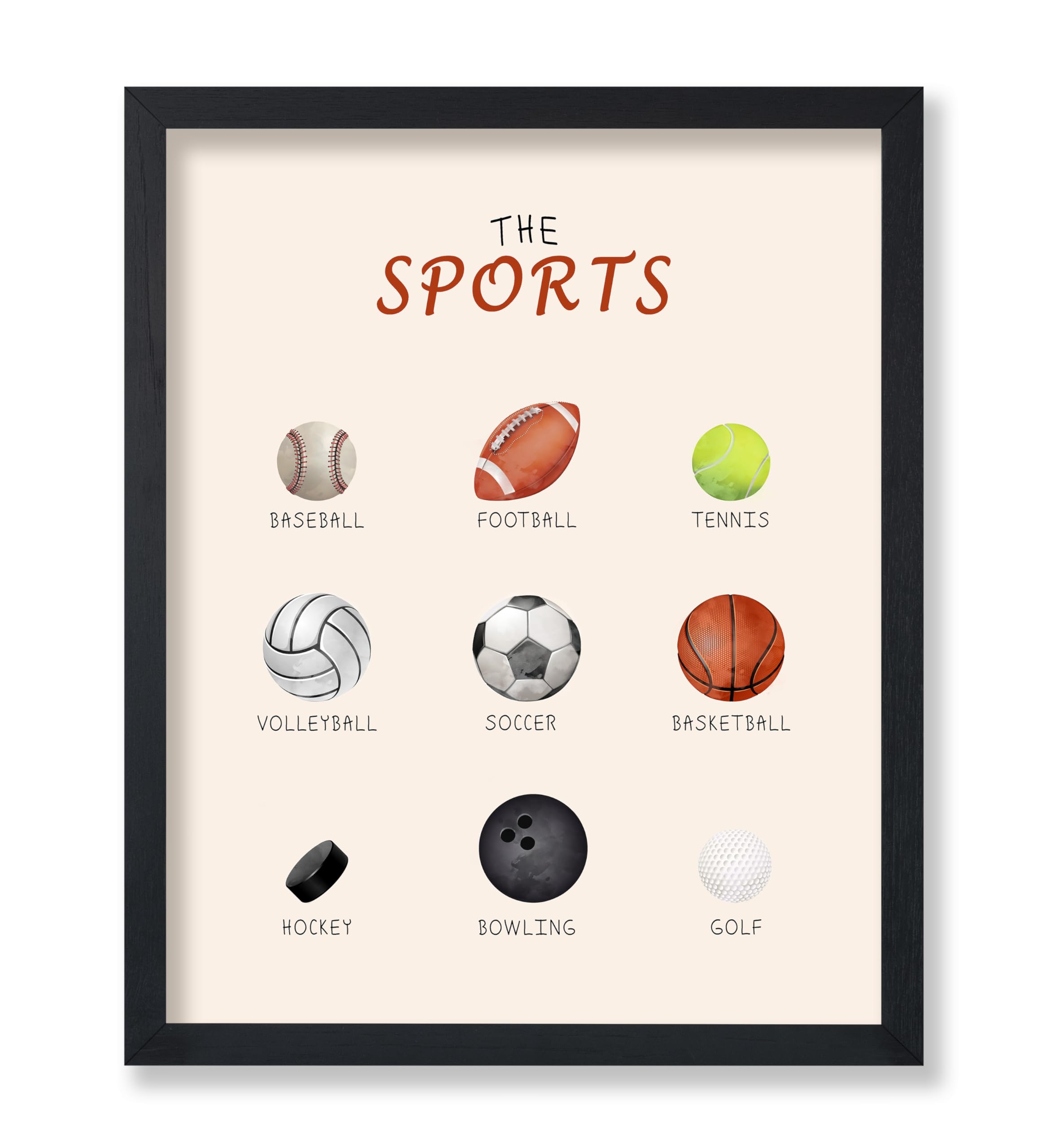 Amazon.com: Poster Master The Sports Poster - Sports Balls Print ...