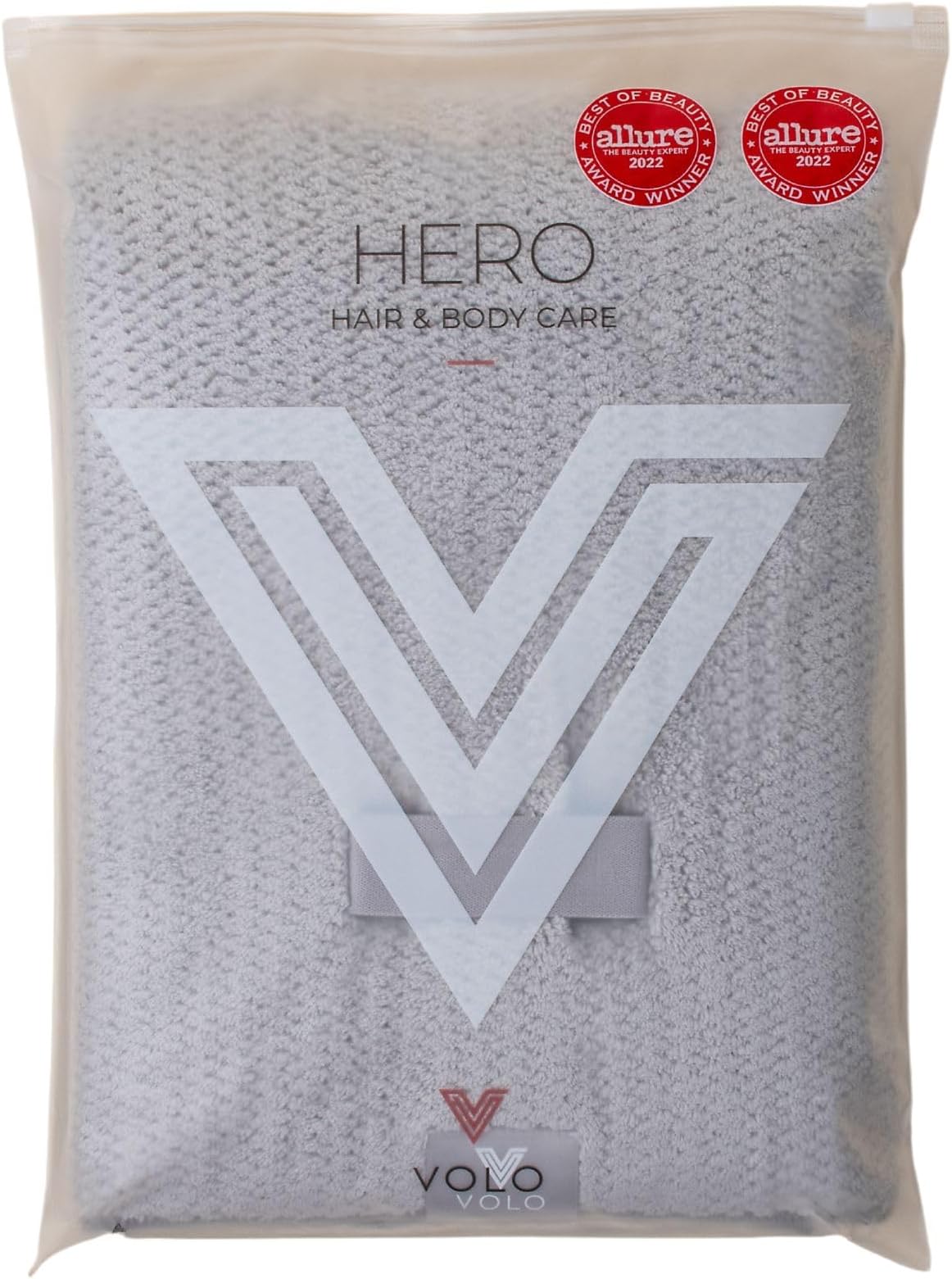 Amazon.com: VOLO Hero Luna Gray Hair Towel | Ultra Soft, Super ...