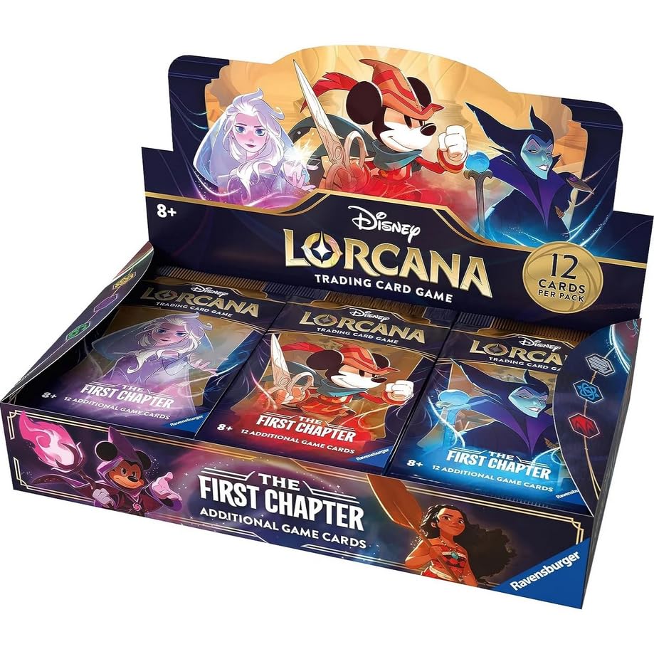 Disney Lorcana TCG: The First Chapter - Booster Box - 24 Packs stock ...