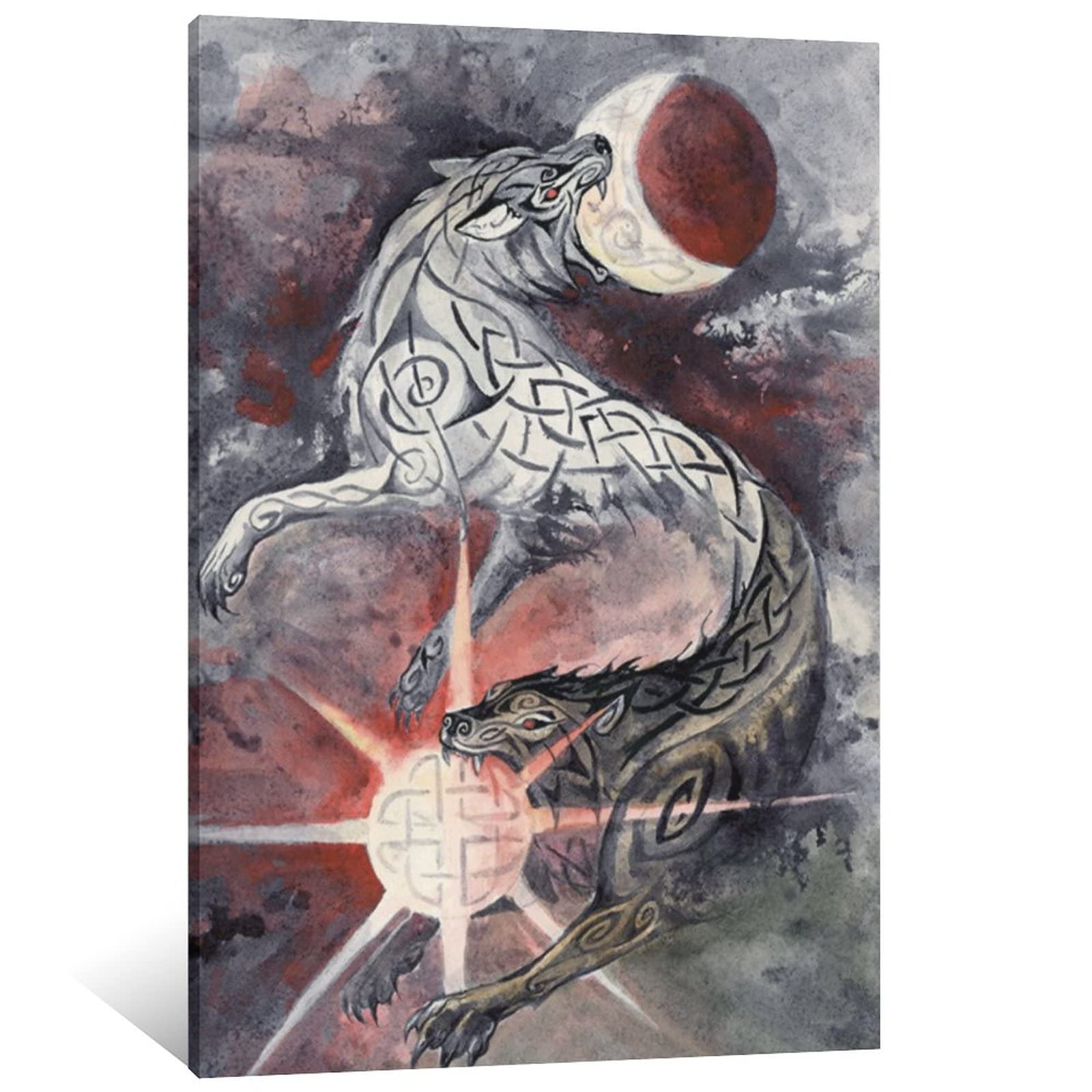 Skoll And Hati Norse Mythology