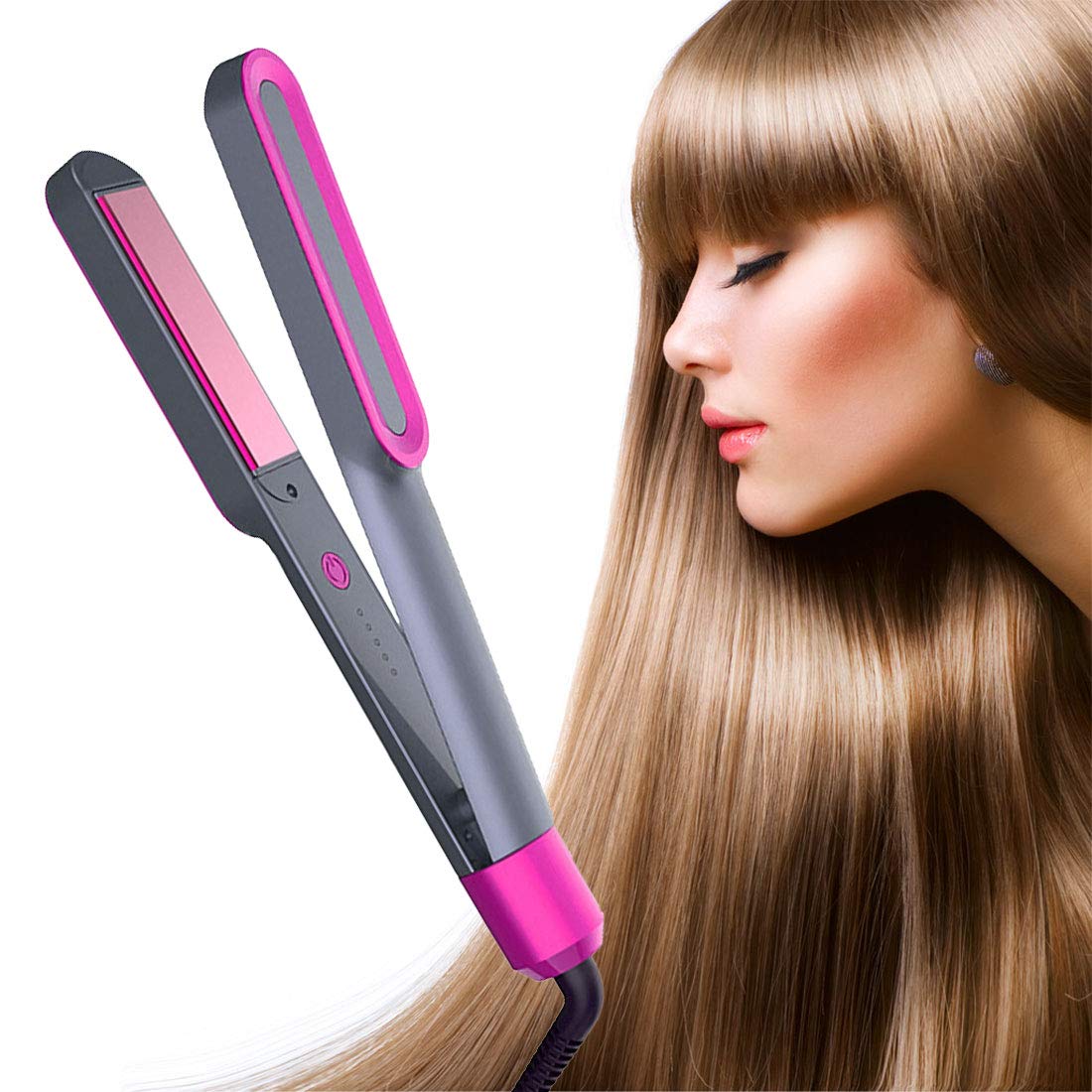 Flat Iron Hair Professional Temu
