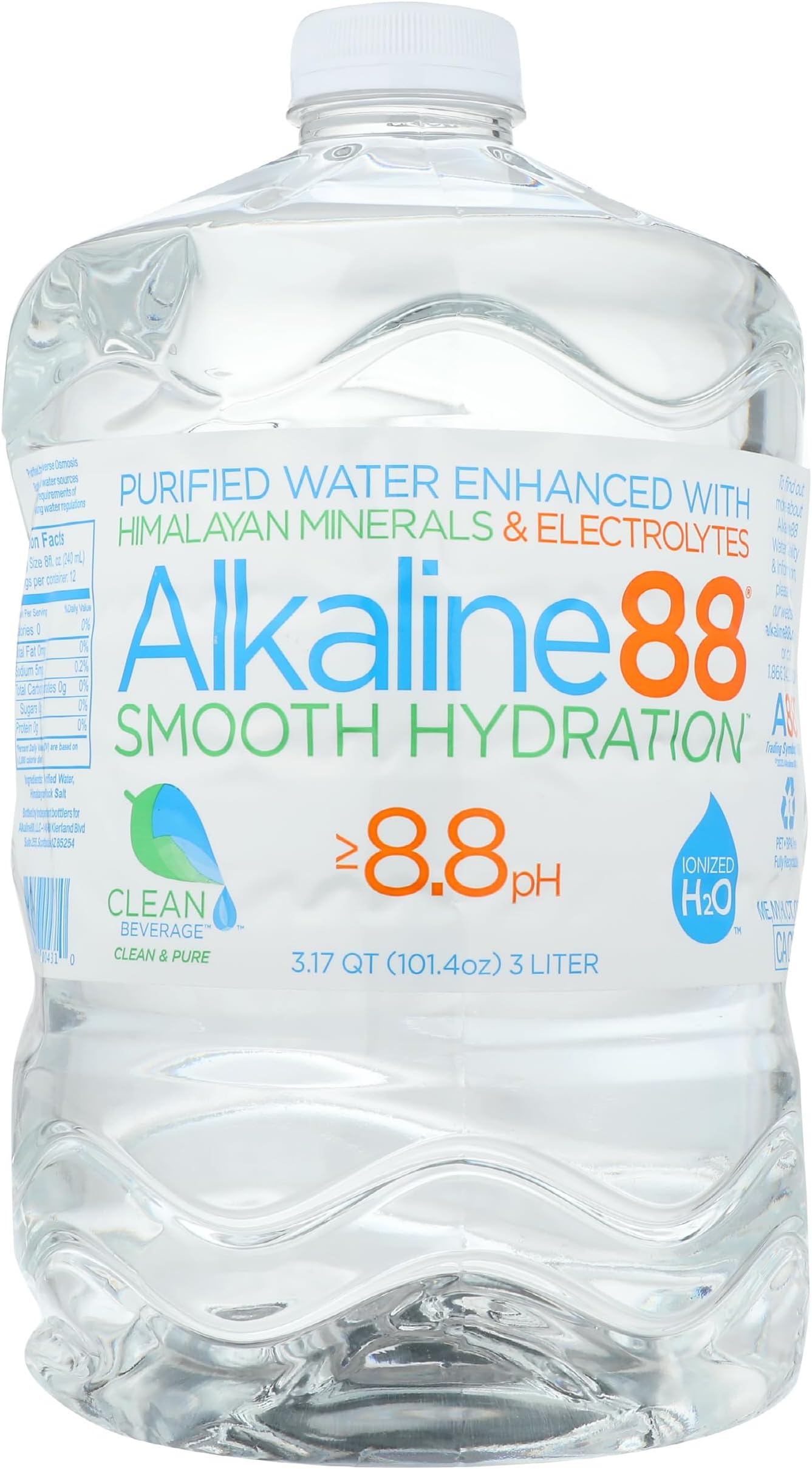 Amazon.com: Alkaline88 Water, 3 Liters : Grocery & Gourmet Food