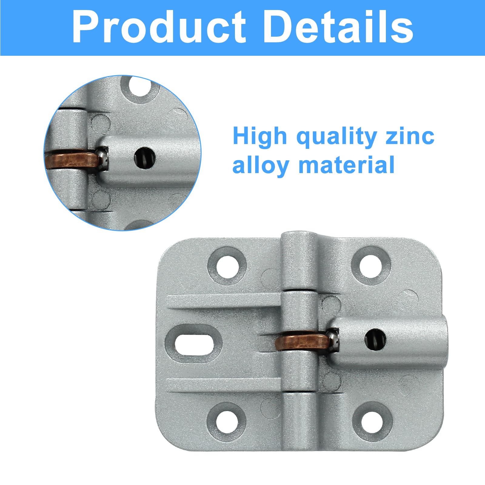 Snapklik.com : Adjustable Locking Hinges, 2 Pcs Drop Leaf Table Hinges ...
