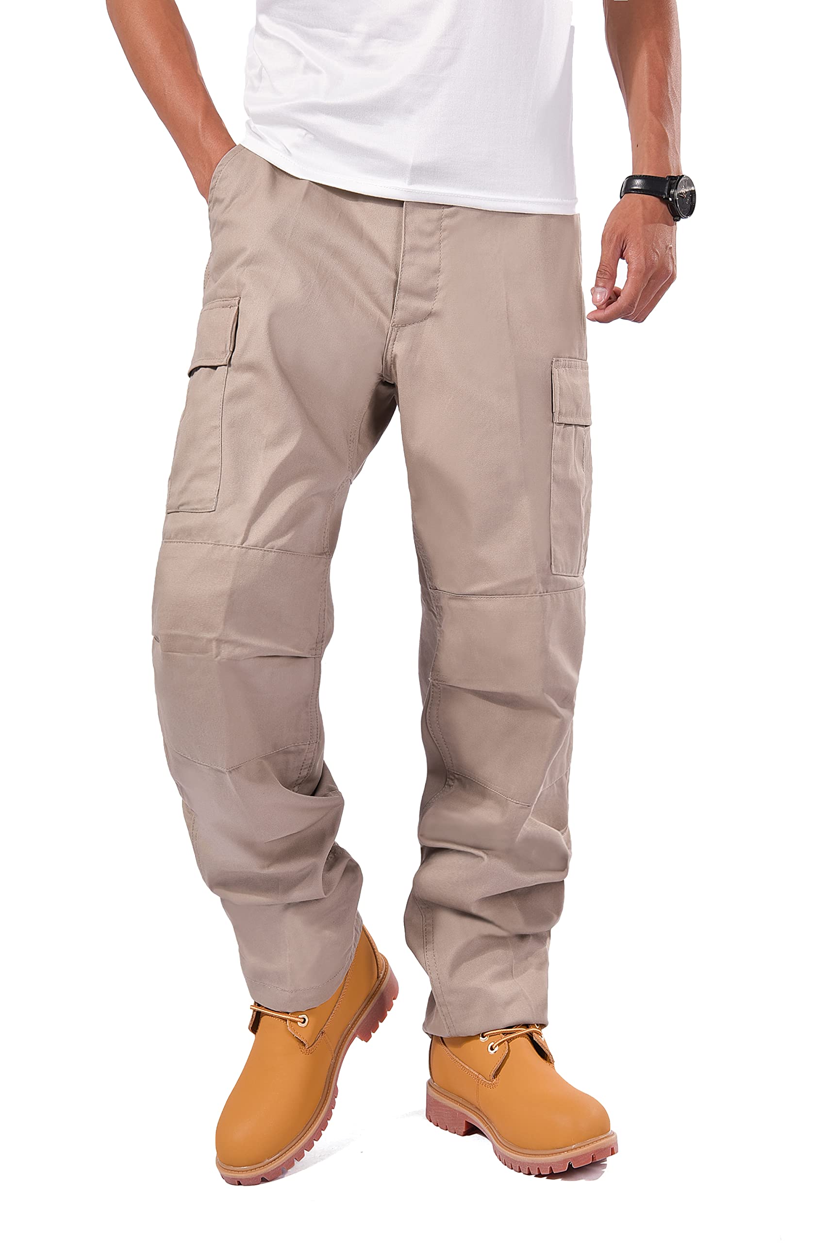 Snapklik.com : BACKBONE Mens Fashion Bright Camouflage Cargo Pants ...