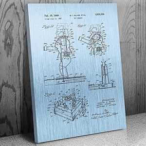 Amazon.com: Boxing Robots Patent Canvas Print (13x19) Boxer Gift ...