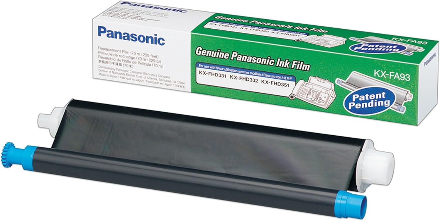 Amazon | パナソニック KX-FA93 70mフィルムロール KX-FHD331シリーズ用 [並行輸入品] | ストレッチフィルム ...