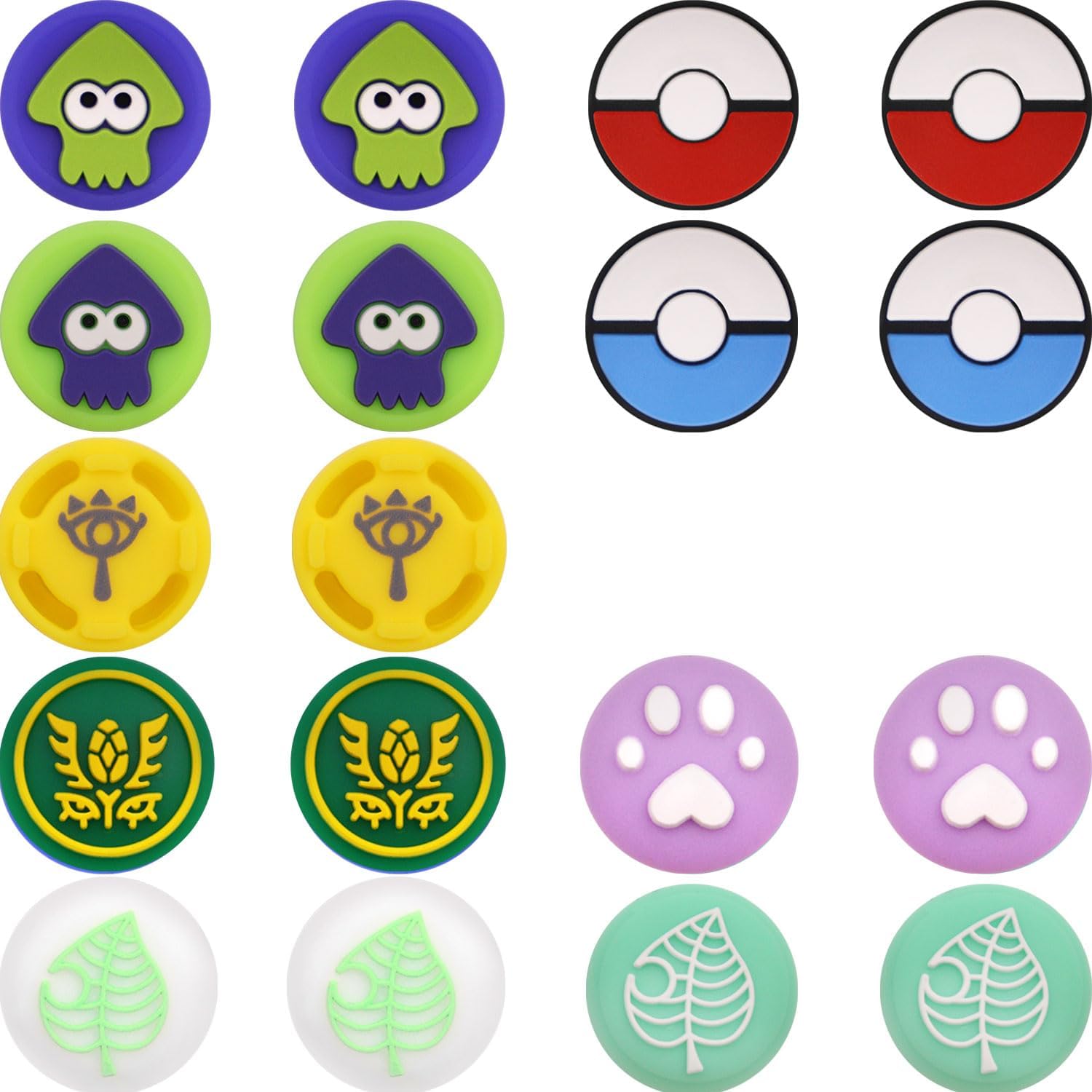 Amazon.com: PERFECTSIGHT D-Pad Button Caps Silicone Thumb Grips Set ...