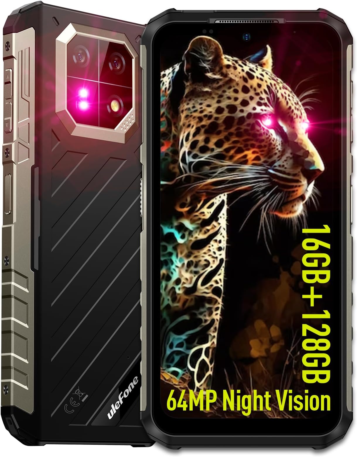 Amazon.com: Ulefone Armor 22 Rugged Phone, IP68/IP69K, 64MP Wide-Angle ...