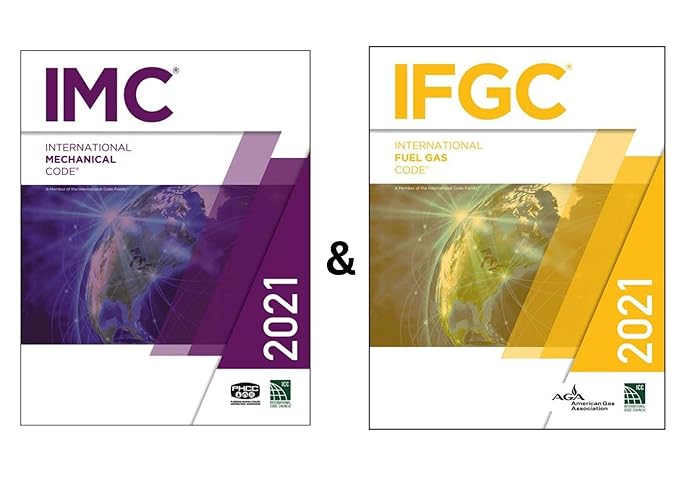 IMC 2021 and IFGC 2021|2021 International Fuel Gas Code|2021 International Mechanical Code|imc ...