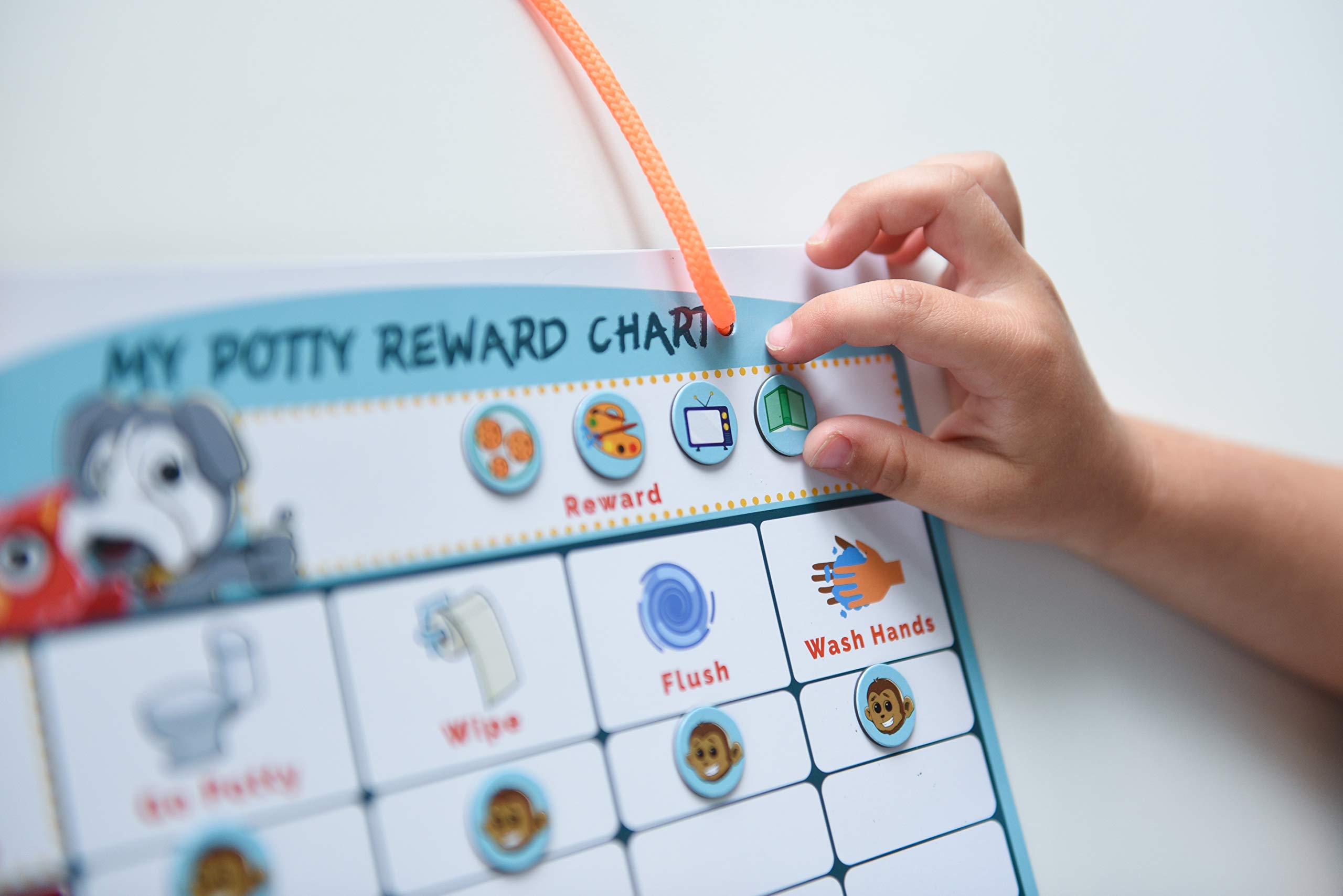 Buy Potty Training Chart for Girls, Boys, Multiple Kids by Learn Laugh ...