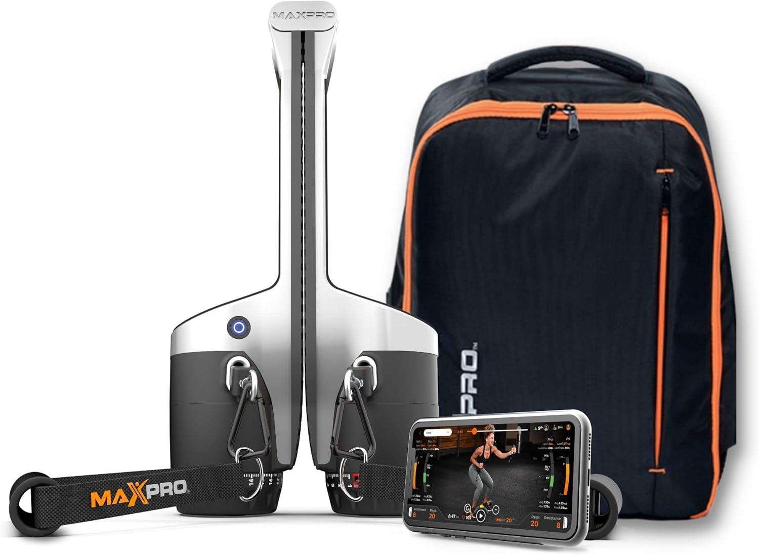 Amazon.com: MAXPRO Fitness: Cable Home Gym + MAXPACK Backpack | As Seen ...