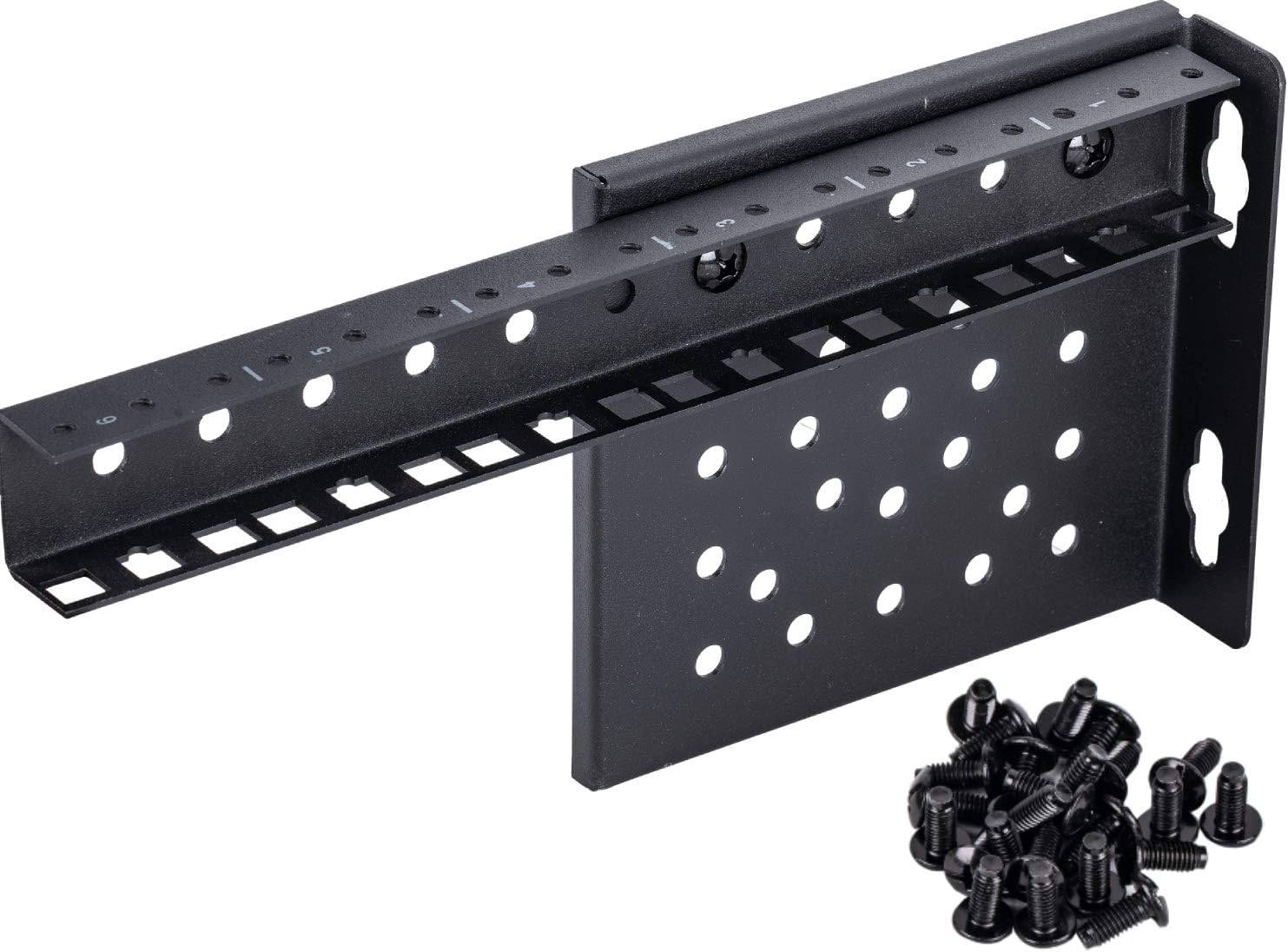 Amazon.com: KENUCO 19 Inch Vertical Ends Wall Mount Rack Wall Mountable ...