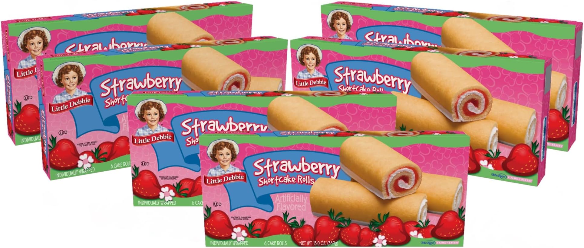 Amazon.com: Little Debbie Variety Pack, 1 Box Each Of Zebra Cakes ...