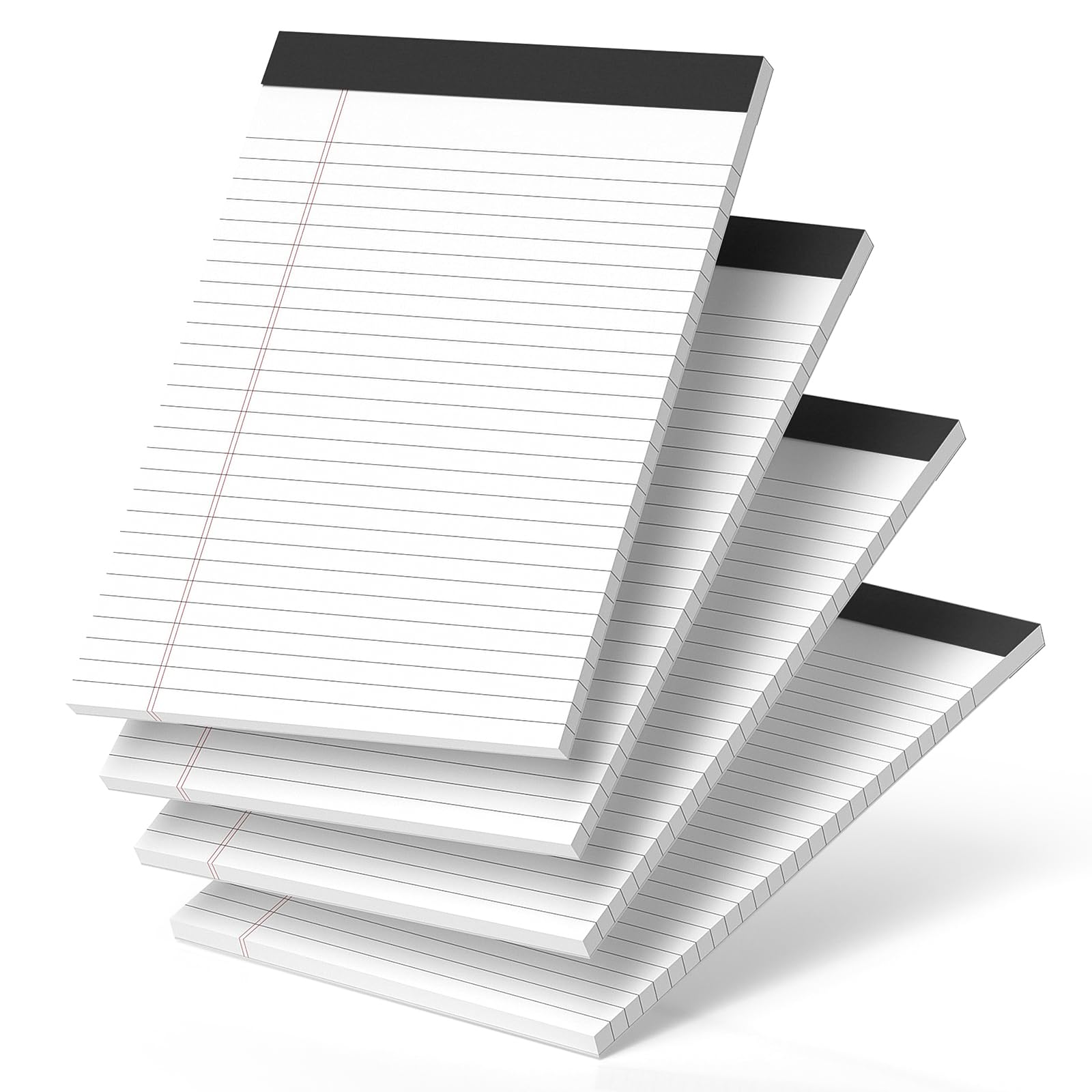 Snapklik.com : 4 Pack Legal Pads 8.5 X 11 White Note Pads 8.5 X 11 ...