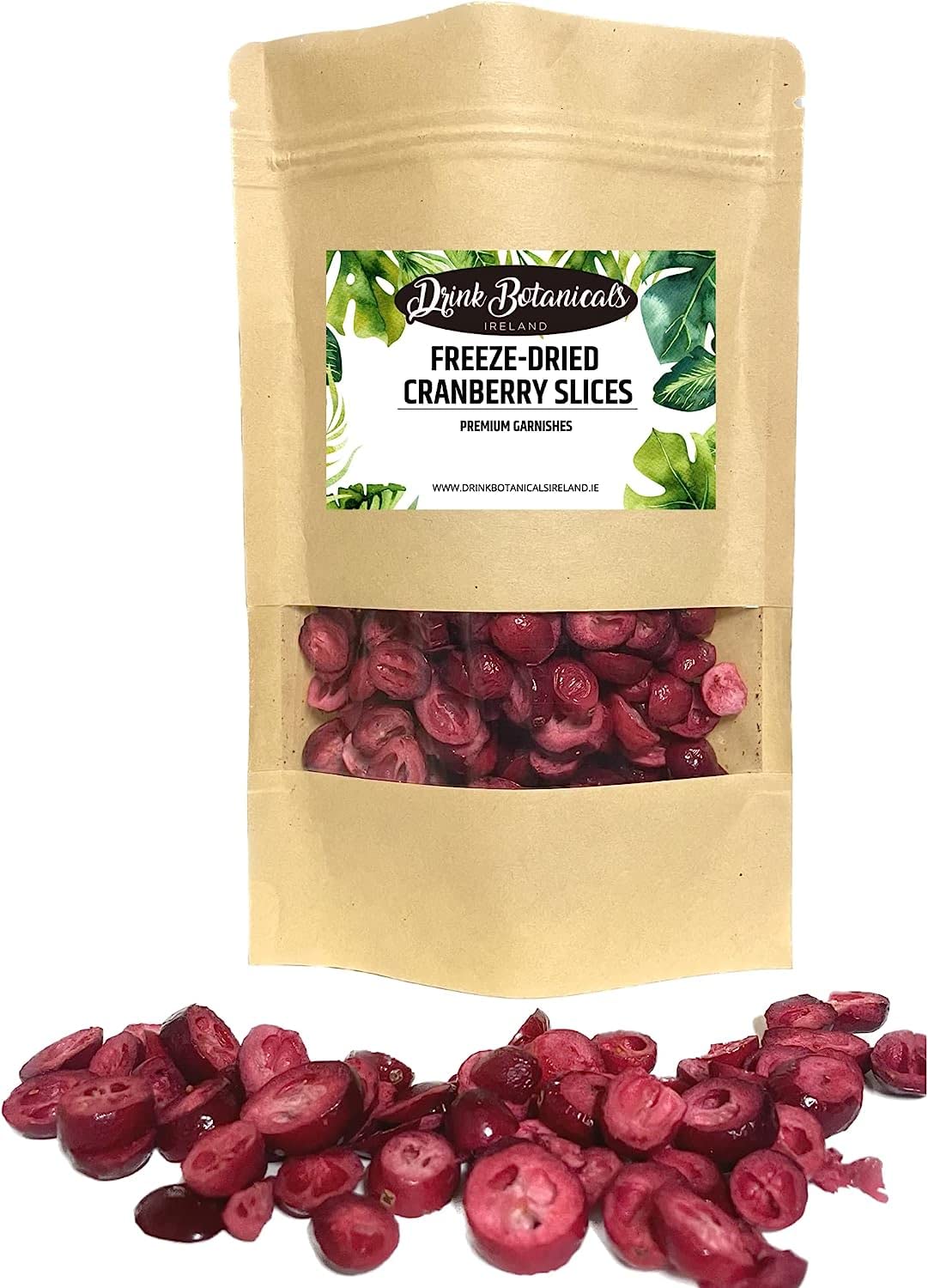 Drink Botanicals Ireland Freeze Dried Cranberries| Vegan, Non GMO ...