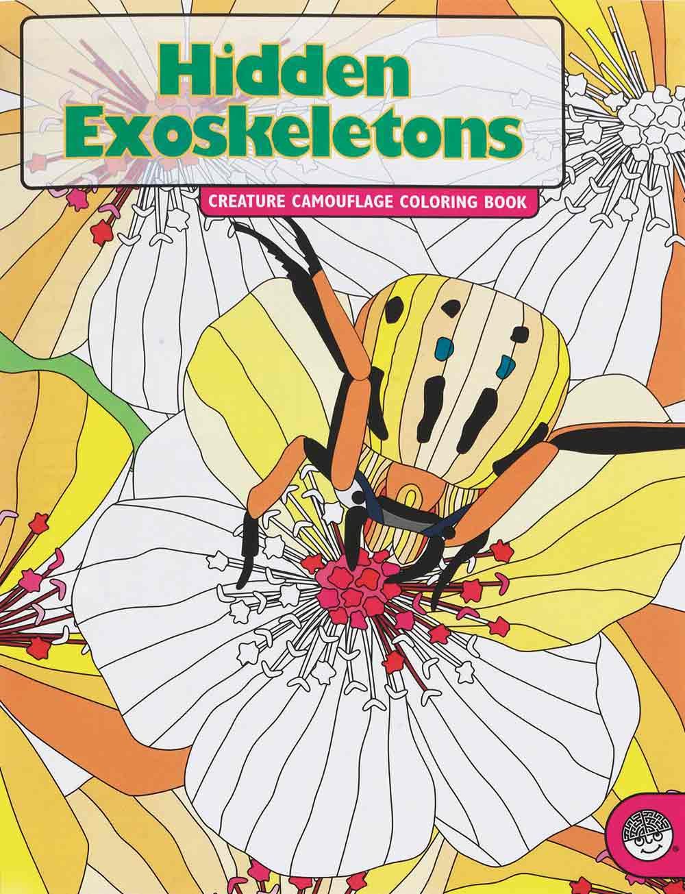 Hidden Exoskeletons: Creature Camouflage Coloring Book: Adam Turner ...
