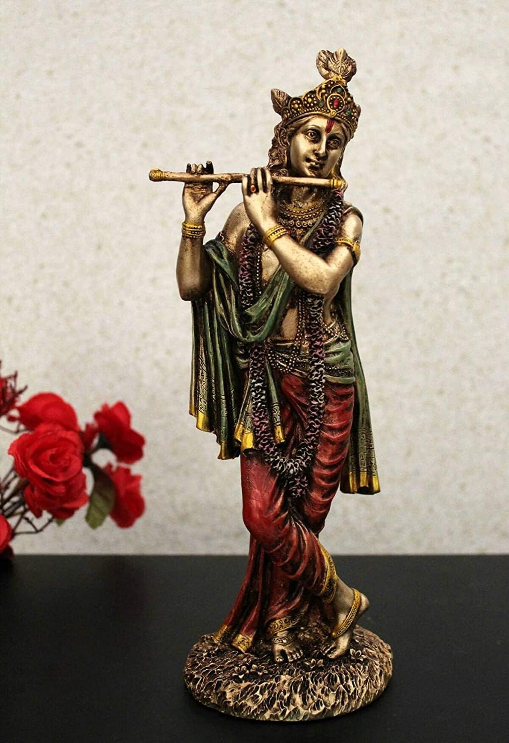 EFINITO Karigar Shop Resin Lord Krishna Idol Decorative Showpiece ...