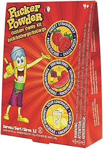 Pucker Powder Custom Candy Kit Refill - Strawberry, Fruit Punch, and ...