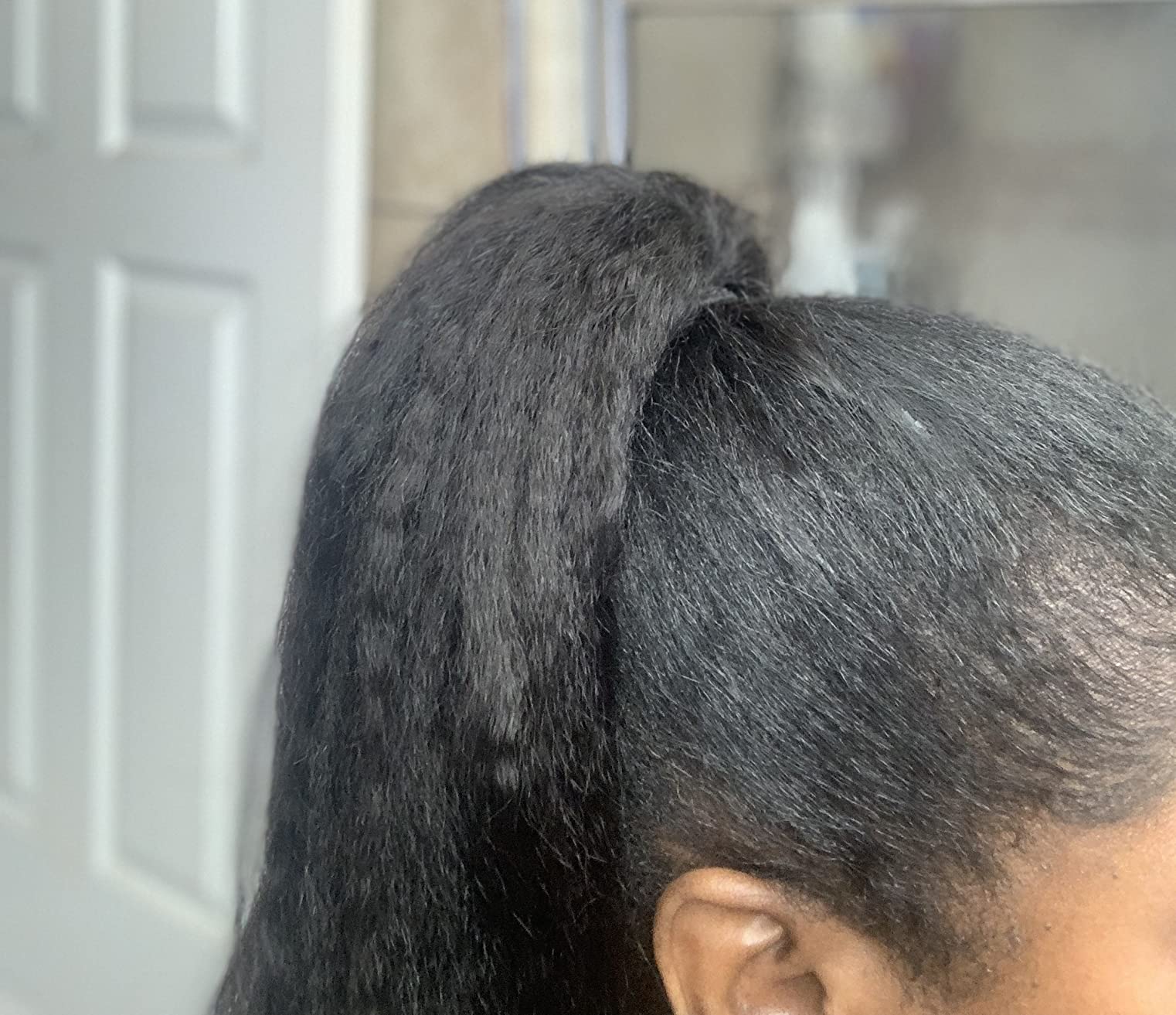 $16/mo - Finance Niawigs Micro Links Human Hair For Black Women Kinky ...
