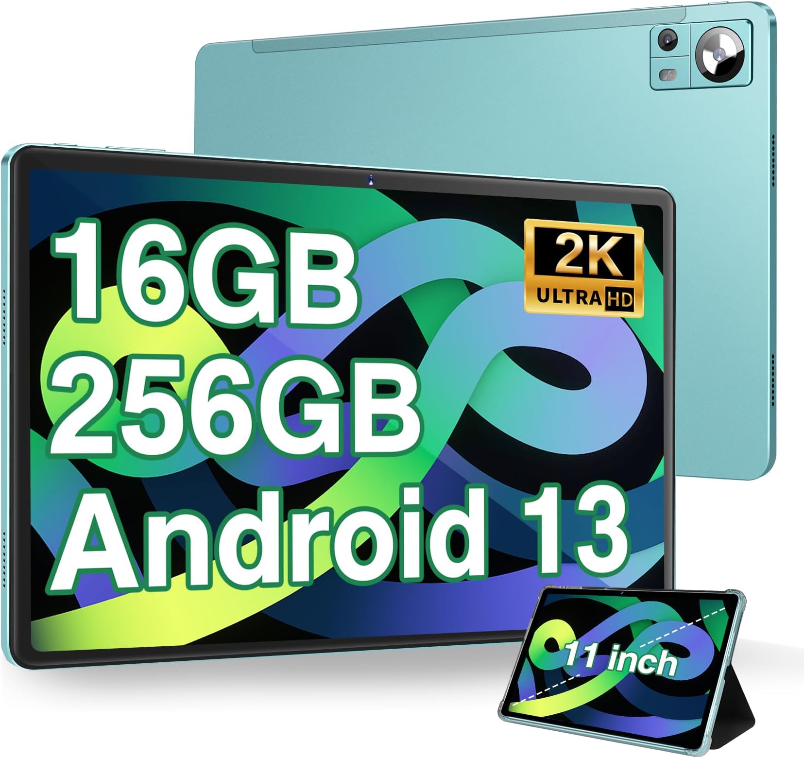 Tablette Android 13 OS 11 Pouces avec 16Go RAM 256Go ROM 1TB Extensible ...