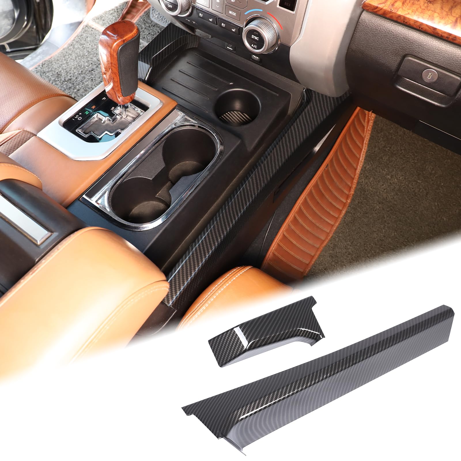 Amazon.com: Aunginsy Central Control Gear Box Side Panel Cover Trim ...