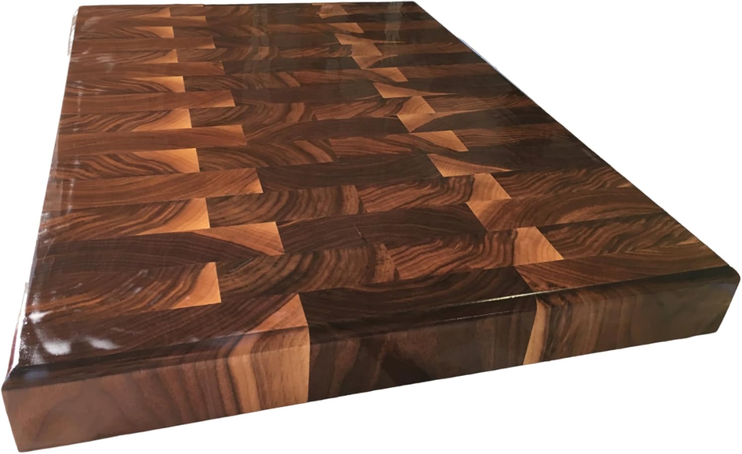 Amazon.com: Large Walnut Wood Cutting Board - Heavy Reversible Butcher ...