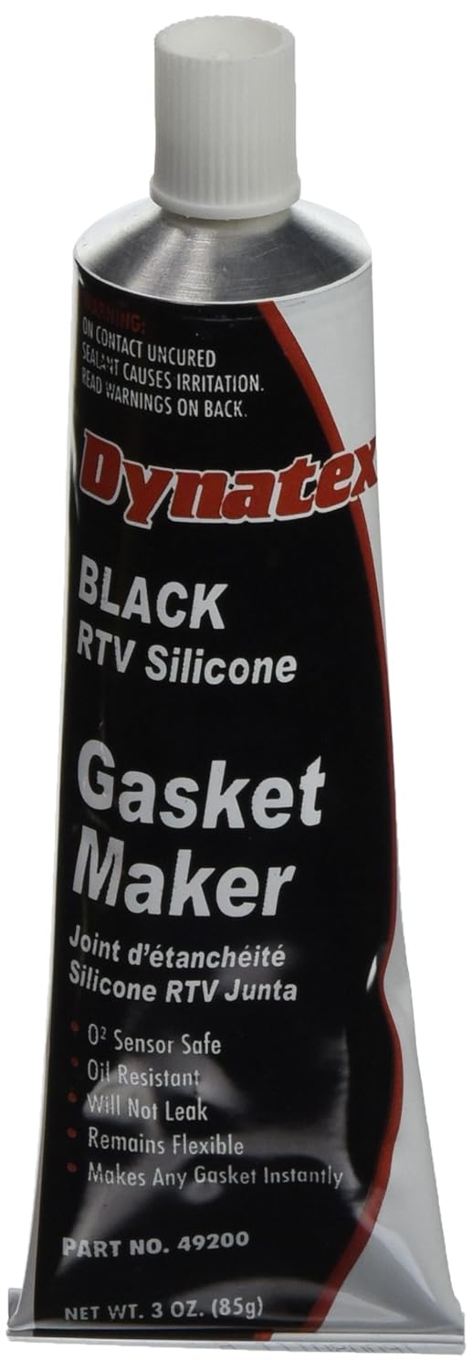 Dynatex 49200 Low Volatile RTV Silicone Gasket Maker, 0 to 500 Degree F ...