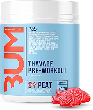 RAW Thavage CBUM Pre Workout - 3Peat | Chris Bumstead Pre Workout ...