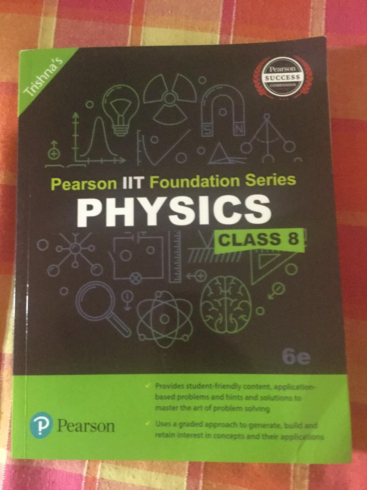 Buy Pearson IIT Foundation Physics, Chemistry & Maths combo for Class 8 ...