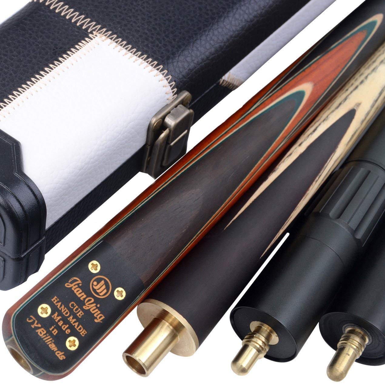 Buy Stylish 57" Handmade 3/4 Piece Snooker Cue - Complete Set with Ash ...