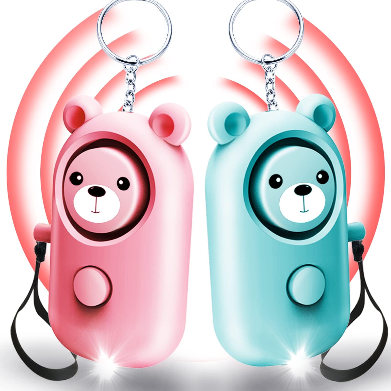 Amazon.com: Personal Alarms for Women Keychain Safety for Kids Elders ...