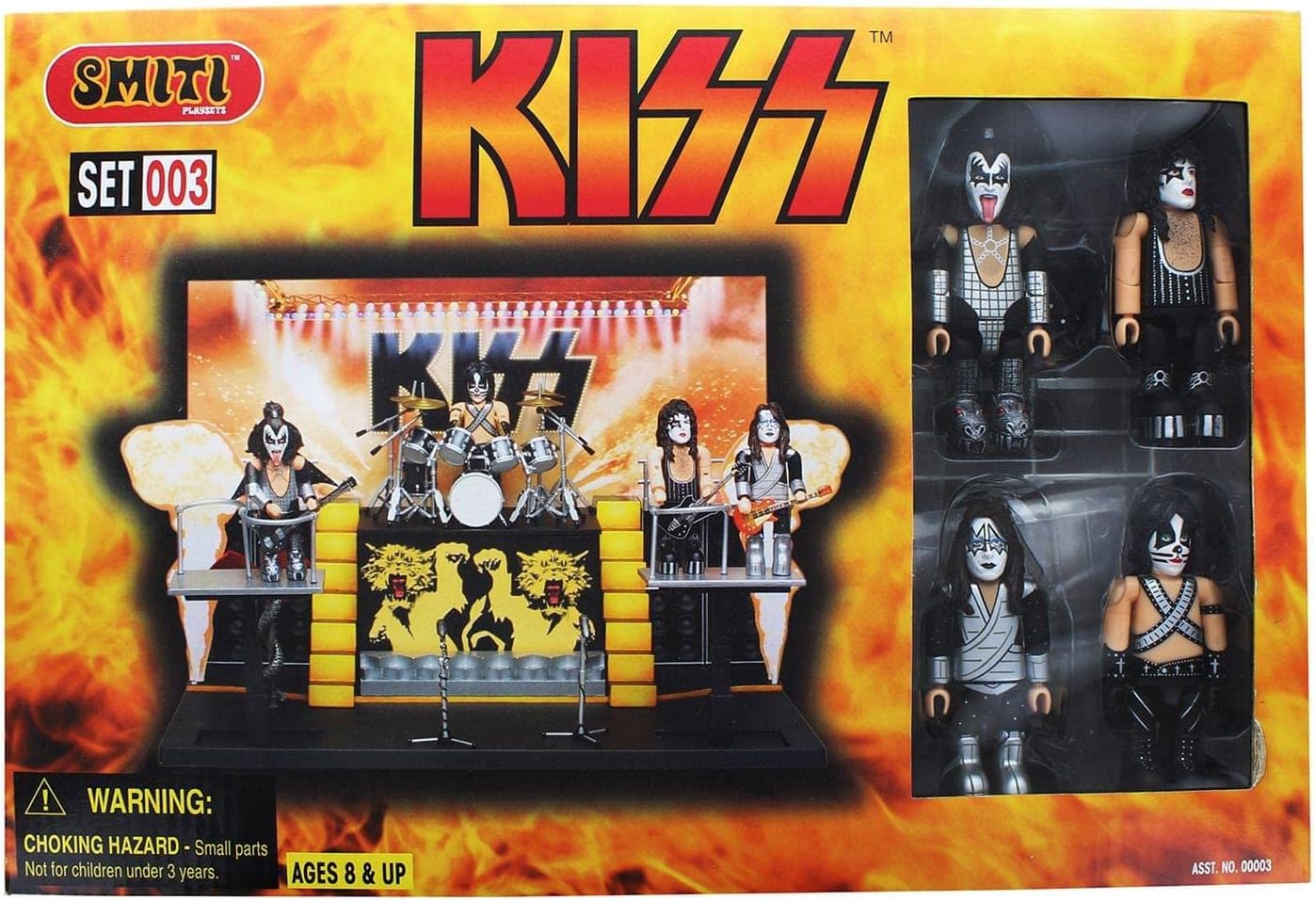 Amazon.com: Smiti Alive II KISS Figure Set : Toys & Games