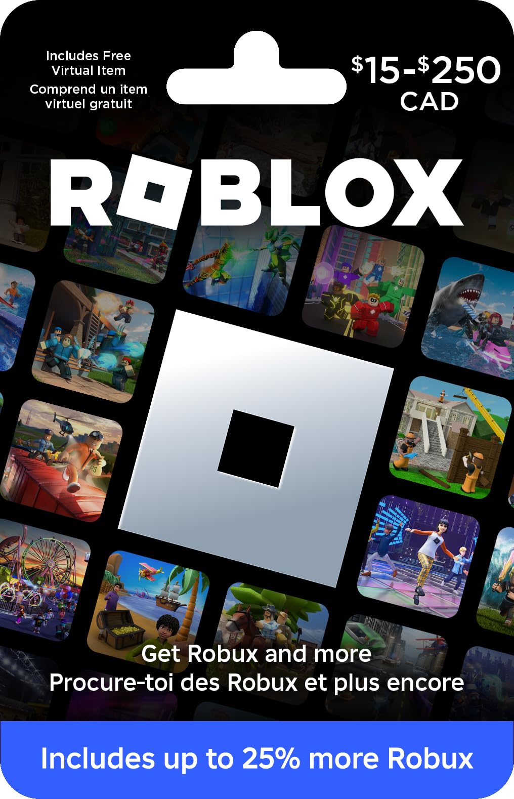 ROBLOX CANADA 15-250CAD : Amazon.ca: Gift Cards
