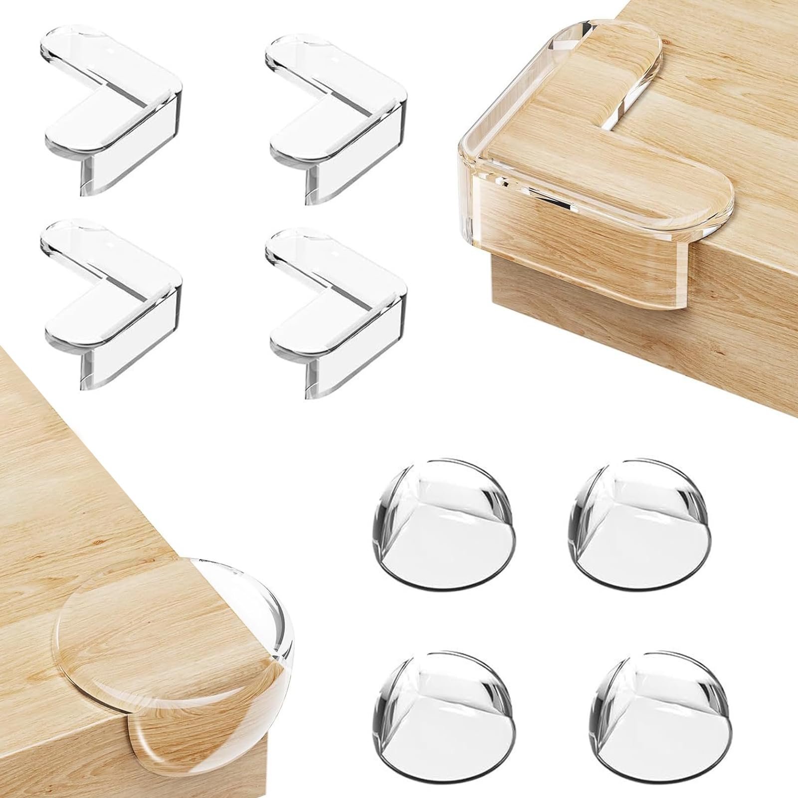 Corner Protectors for Kids - Baby Proofing Edge Safety Bumpers Corner ...