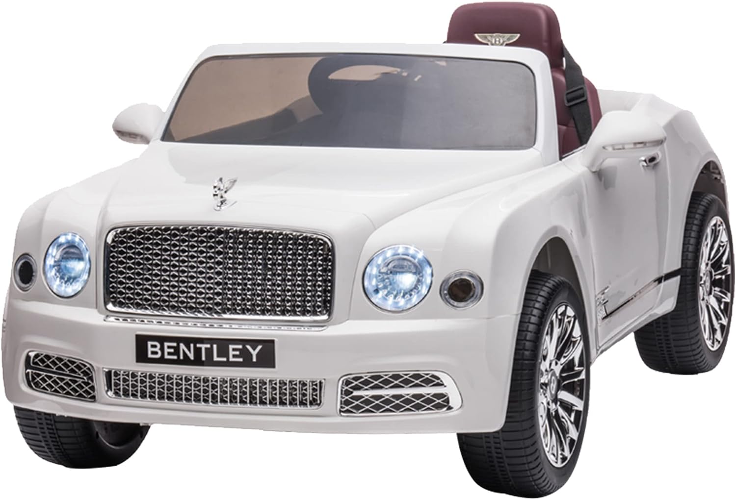 Amazon.com: Kidsera Kids Ride On Car, 12V Battery Powered Electric Car ...