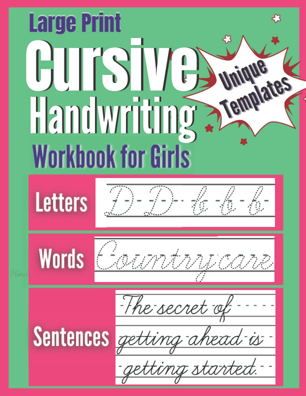 Buy Cursive Handwriting Workbook For Girls Large Print Practice Book buy-cursive-handwriting-workbook-for-girls-large-print-practice-book