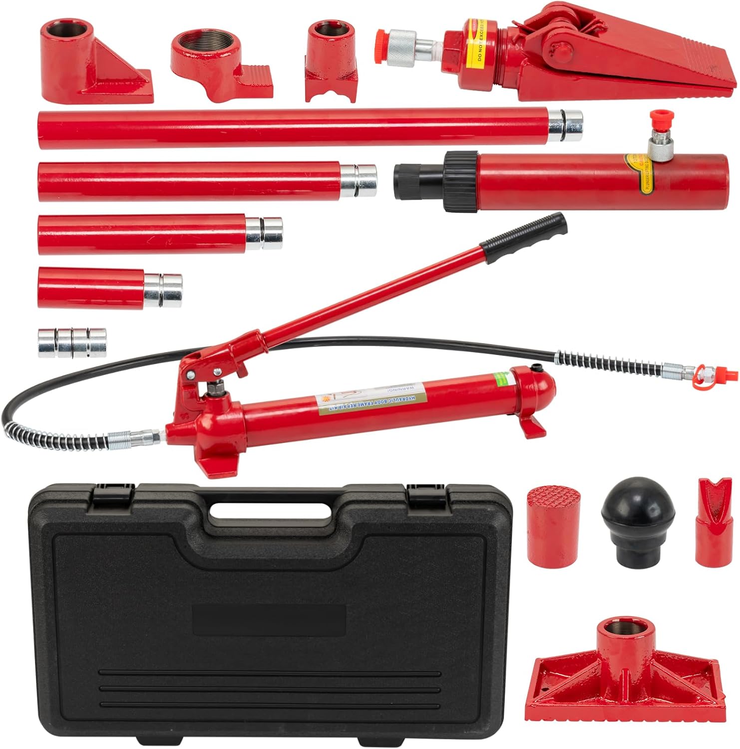 Amazon.com: 12T 1.4m Hydraulic Jack,Upgraded Hydraulic Combined ...