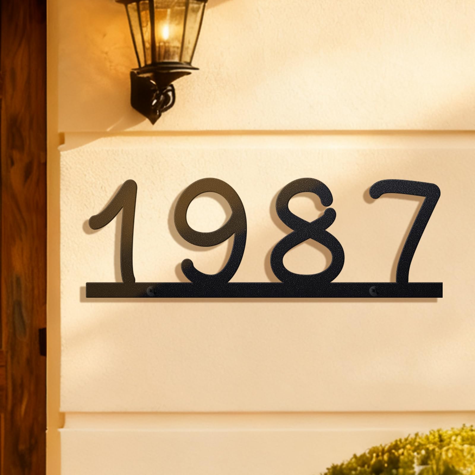 Snapklik.com : Personalized Address House Numbers For Outside: Custom Number Signs For Outdoor