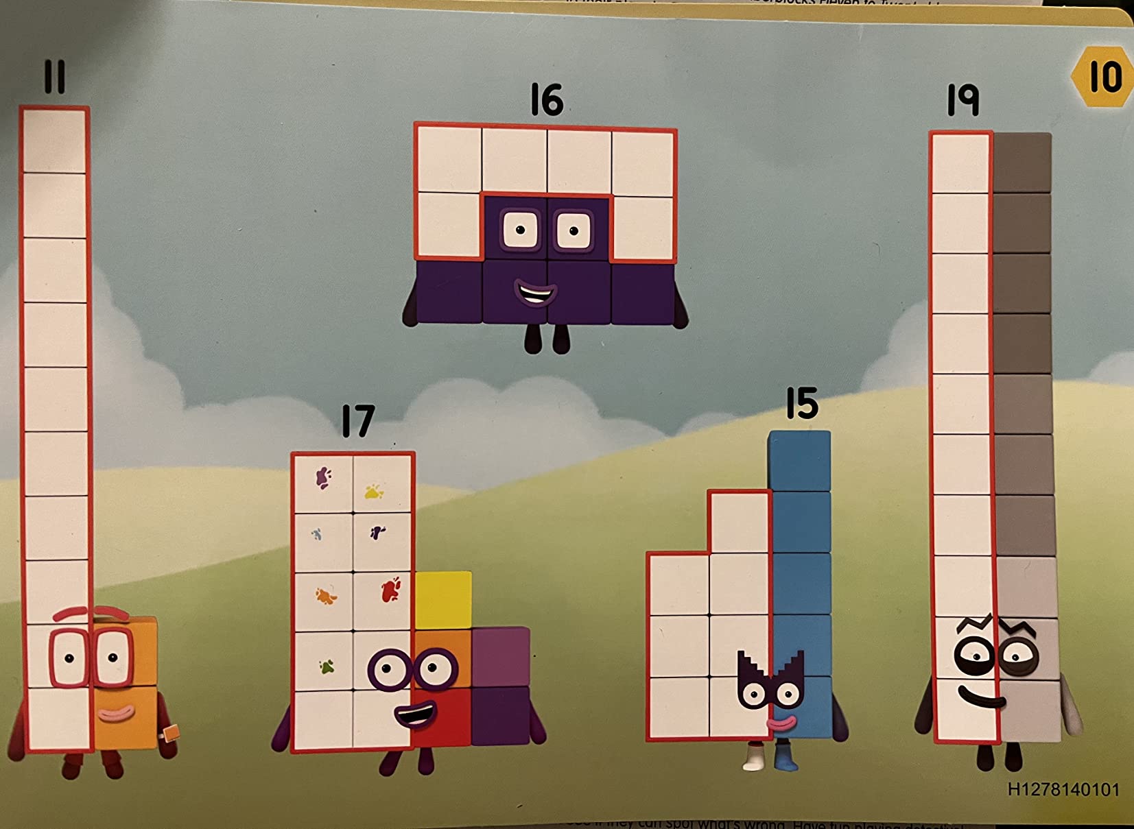 $5/mo - Finance hand2mind Numberblocks MathLink Cubes 11-20 Activity ...