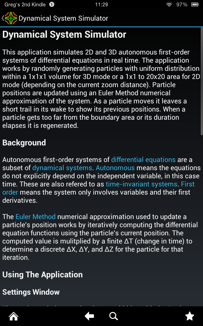 Dynamical System Simulator - App on Amazon Appstore