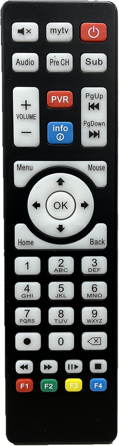 Original Replacement Remote Control for Global Media Box/Plus TV ...